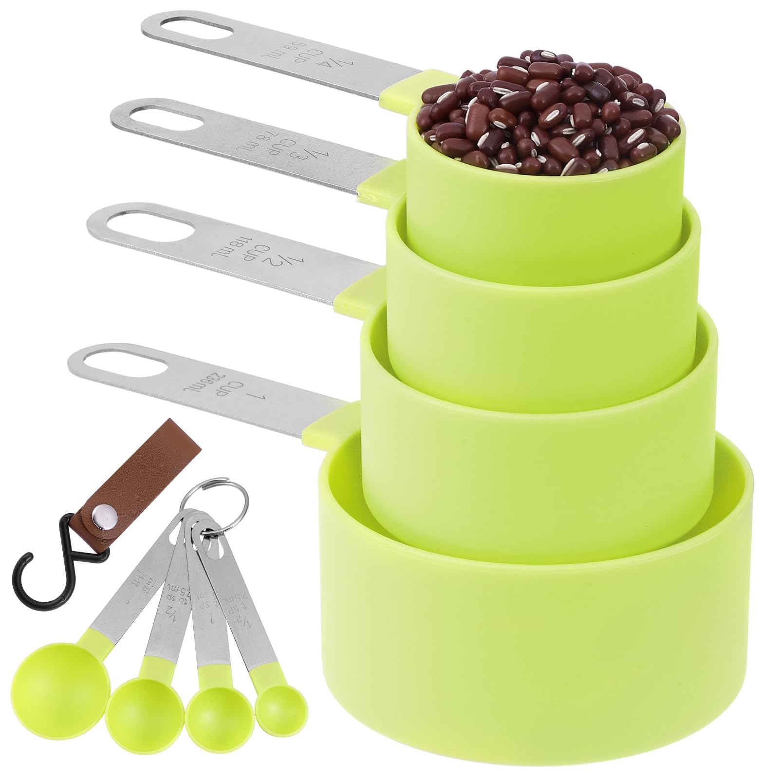 Amazon.com: Keloubele Measuring Spoons, Kitchen universal measure cup ...