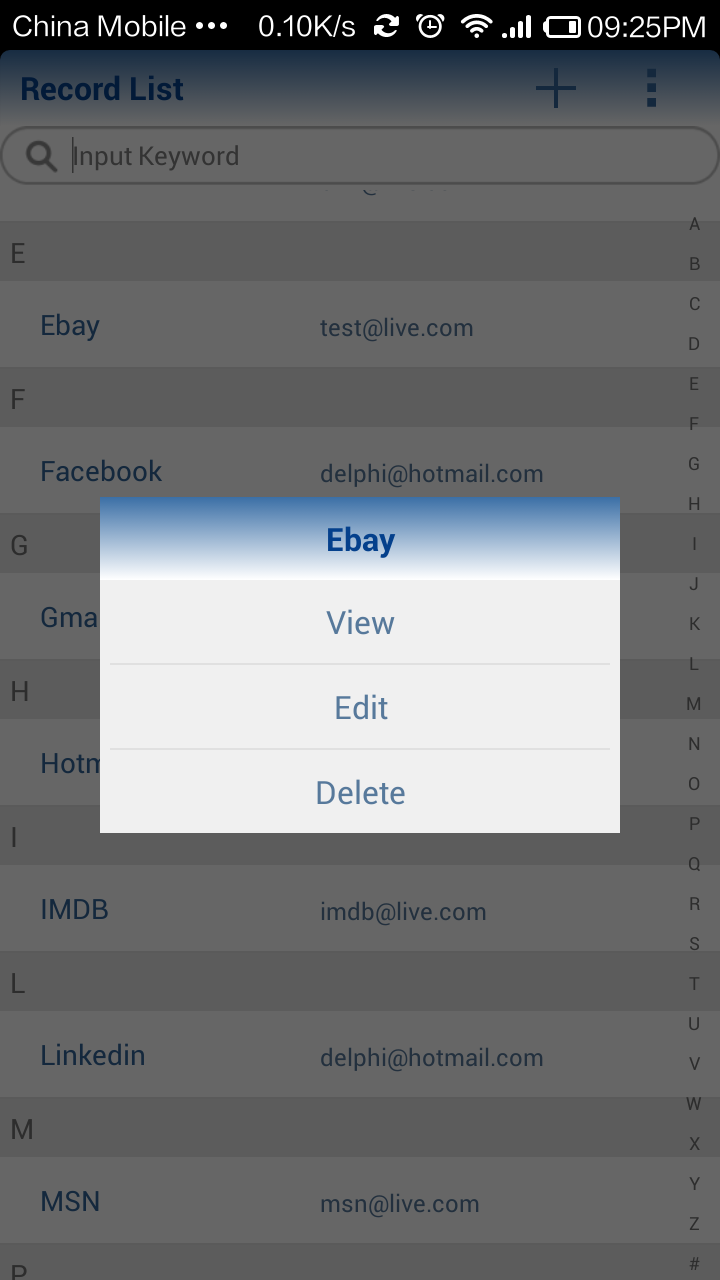 Gold Lock - Password Manager - App on Amazon Appstore