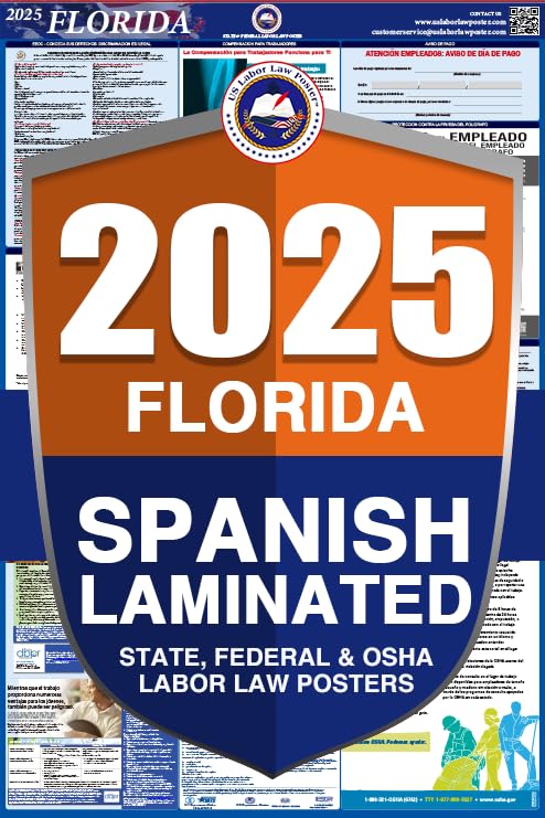 Amazon.com : 2025 Florida FL All-in-One Workplace Compliance & Labor ...