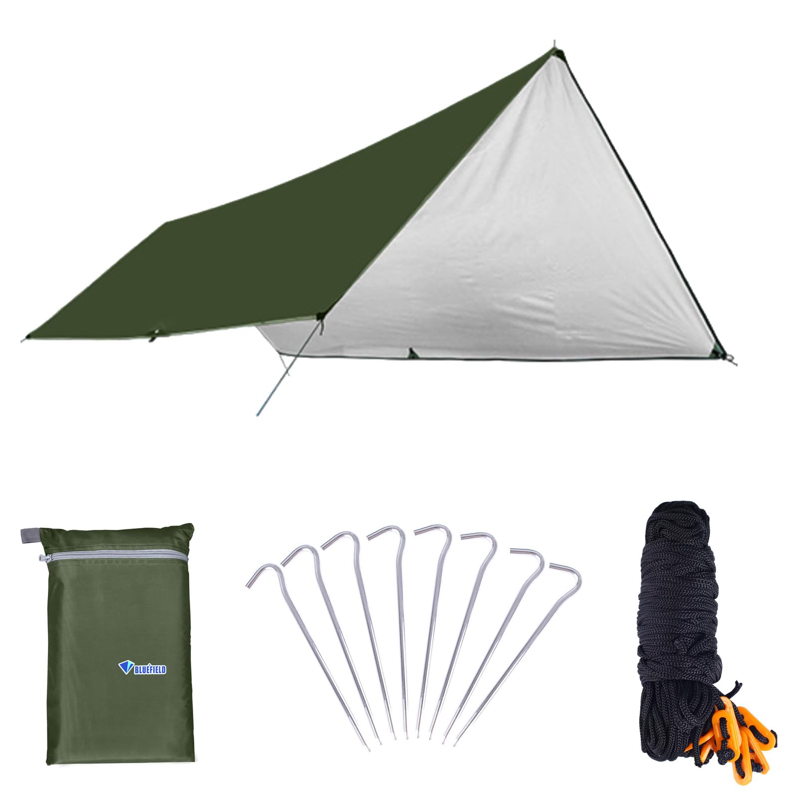 Snapklik.com : Azarxis Hammock Rain Fly Camping Tarp Canopy Tent ...