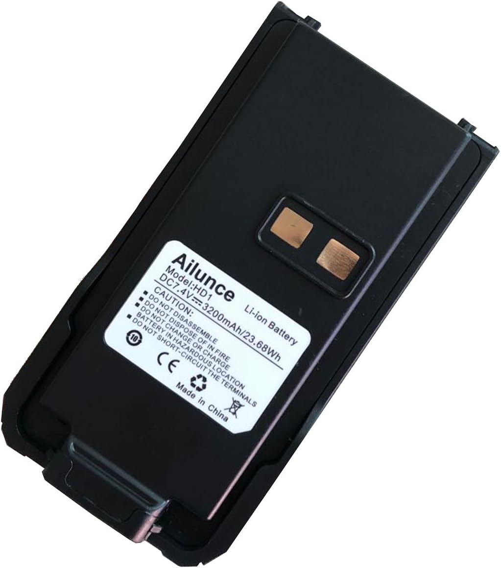 Amazon.com: Retevis RT22 RT22S RT15 RT19 Battery Walkie Talkie Original ...