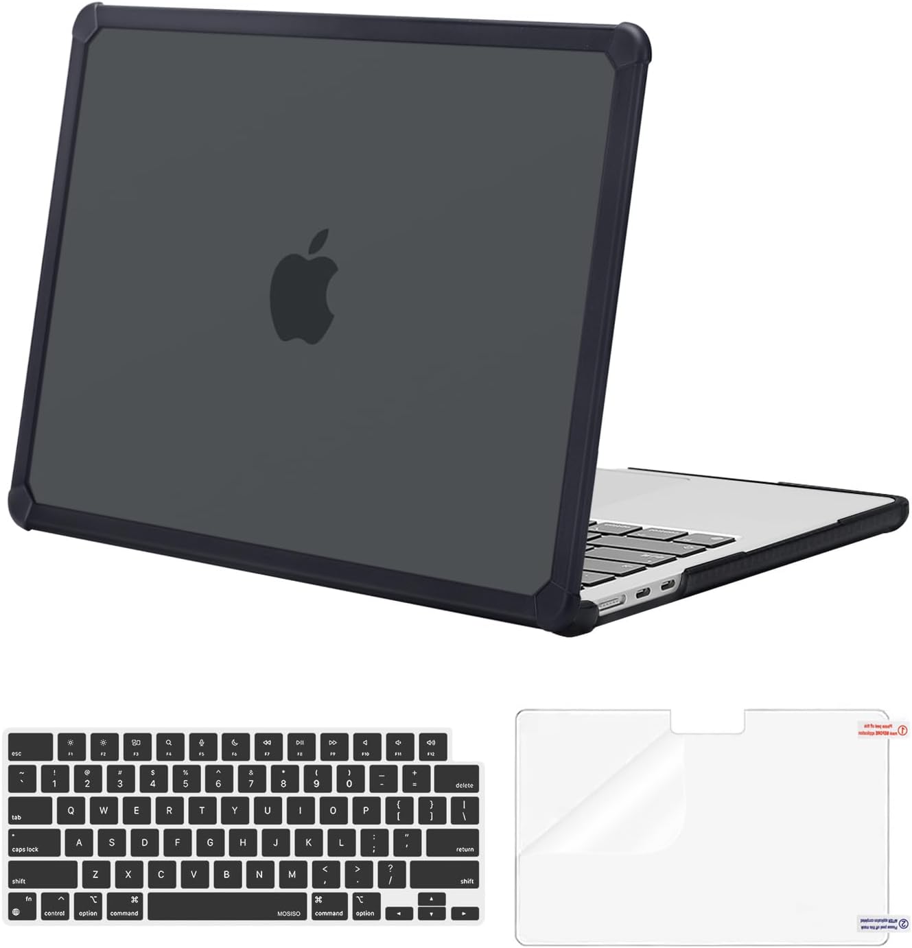 Amazon.com: MOSISO Compatible with MacBook Air 13 inch Case 2024 2023 ...