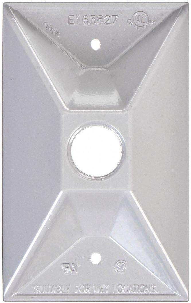 Bell Zinc Cluster Cover for Use with Bell 53 Series Weatherproof Boxes ...