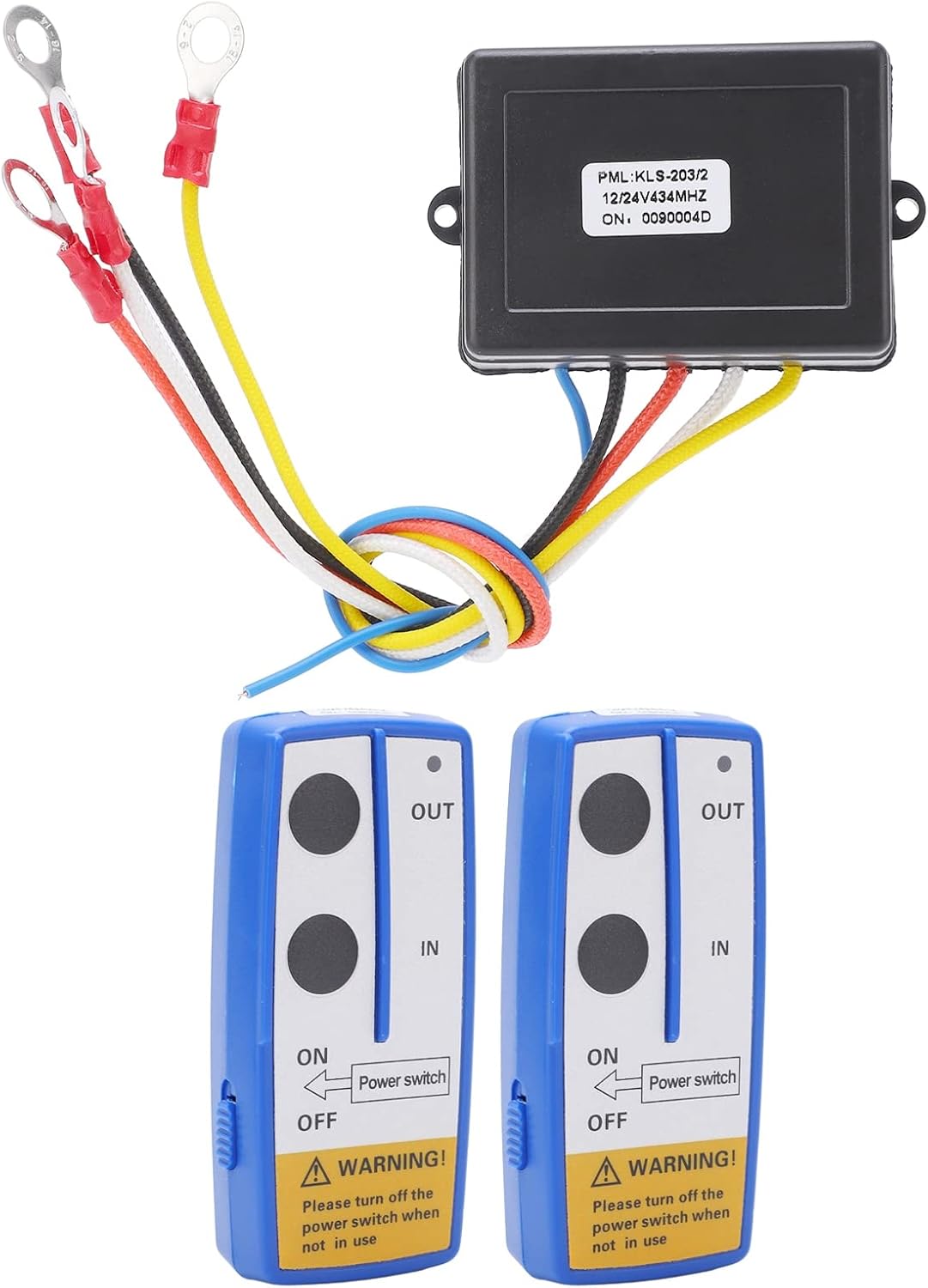 Amazon.com: Wireless Winch Remote Control Kit, Car Winch Remote ...