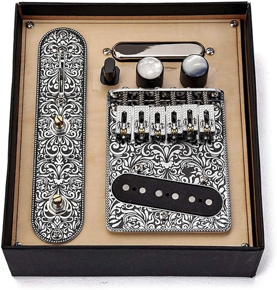 Amazon.com: Guitar Saddle Bridge Plate Loaded Alnico V Pickup,Electric ...