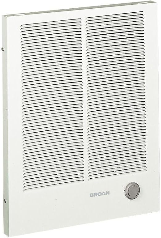Broan 194 High Capacity Wall Heater, 1500/3000 Watt 240 VAC, White ...