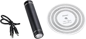 Amazon.com: ZEZEFUFU Turntable Calibration Strobe Disc + Stroboscopic ...