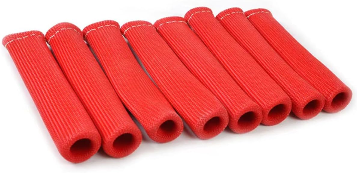 Amazon.com: Spark Plug Wire Boots Protector Sleeve, 2500 Degree Spark ...