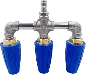 Amazon.com: Triple Turbo Nozzle Pressure Washer, 360° Rotating Turbo ...