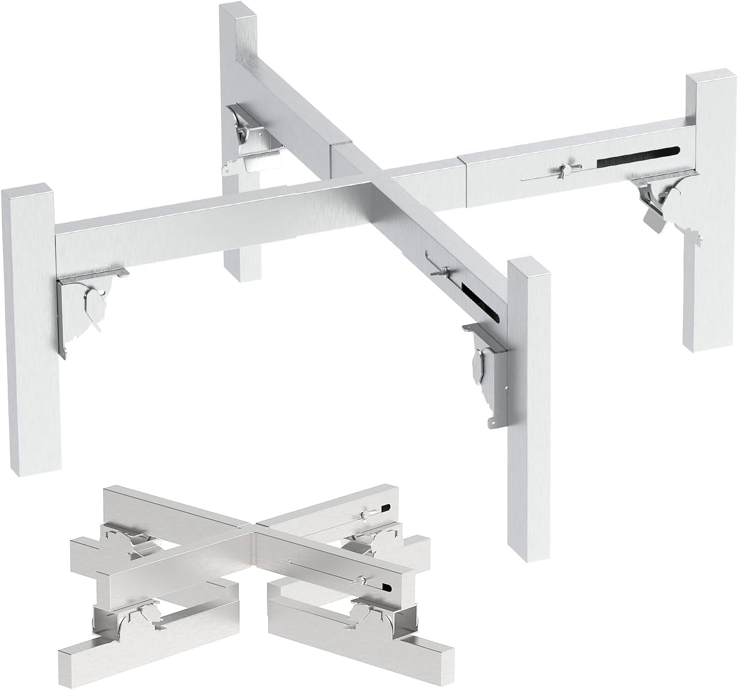 Amazon.com : 15-27 inch Fire Pit Stand, Stainless Steel Retractable ...