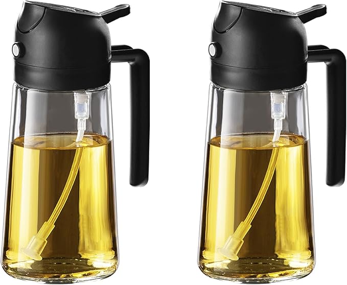 Amazon.com: TrendPlain 16oz/470ml Glass Olive Oil Sprayer for Cooking ...