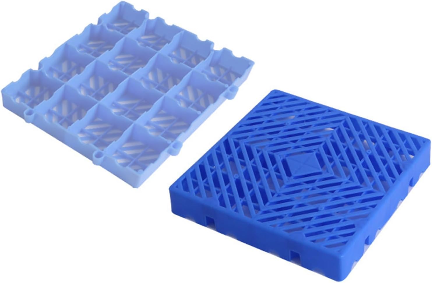 Amazon.com: Plastic Pallets for Basement Storage, Plastic Nestable ...