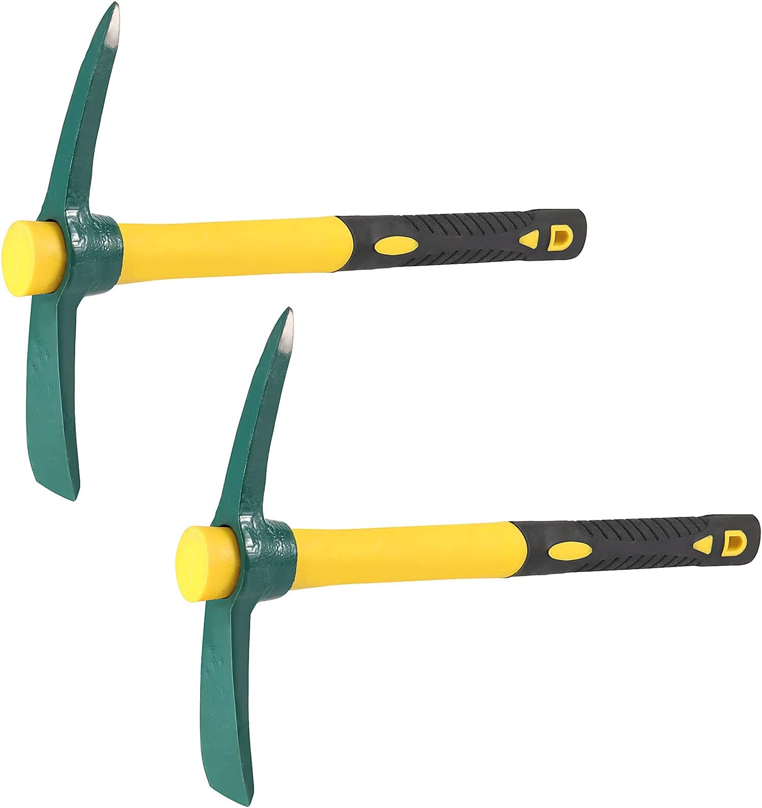Amazon.com : JEUIHAU 15 Inches Pick Mattock Hoe, Forged Adze Hoe with ...