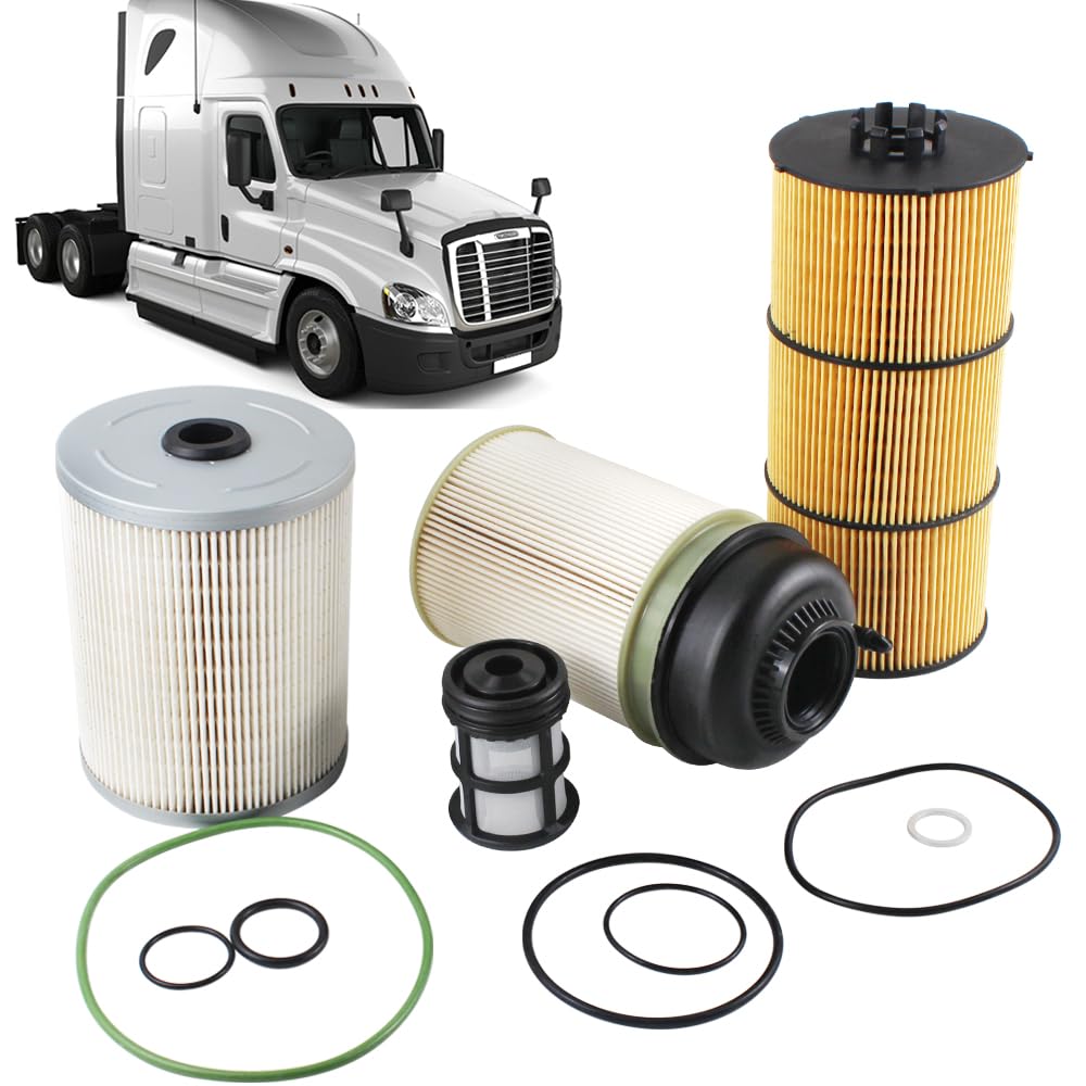 Amazon.com: Filter Service Kit Compatible with Detroit DD13 DD15 DD16 ...