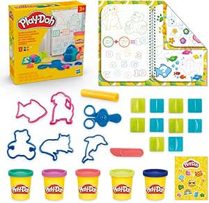 Play-Doh School Activities Set, Preschool Toys for Kids 3 Years and Up ...