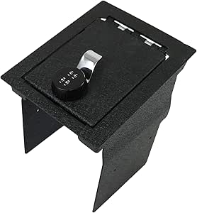Amazon.com: Center Console Gun Safe Vault - WASAI Premium In-vehicle ...