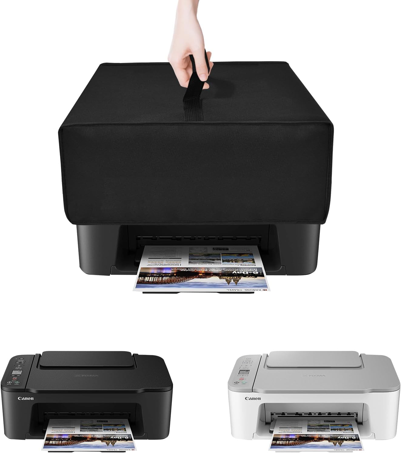 Amazon.com: NUENSS-ROR Printer Cover Antistatic Dust-proof Water-Proof ...