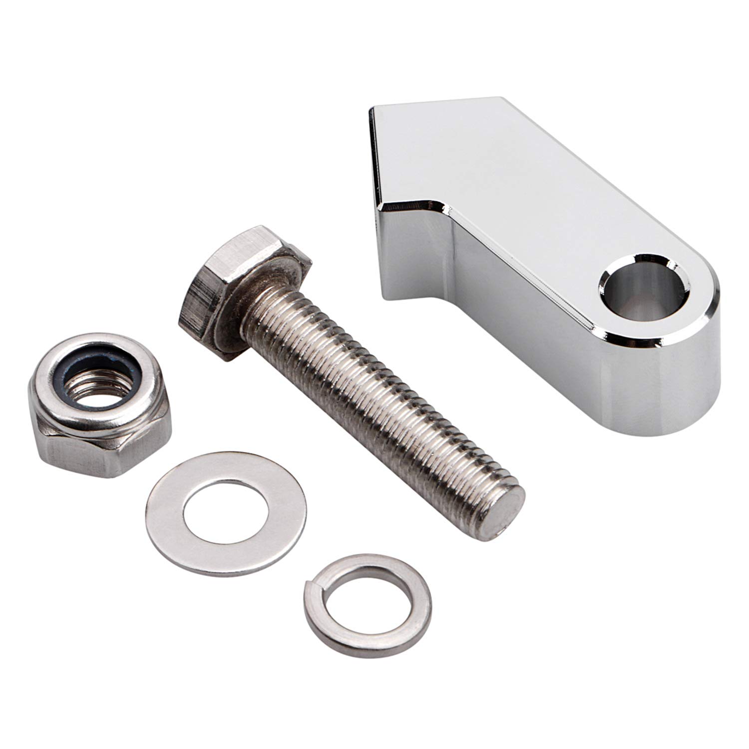 Amazon.com: SHMT Headlight Mounting Block Bracket for Harley Dyna ...