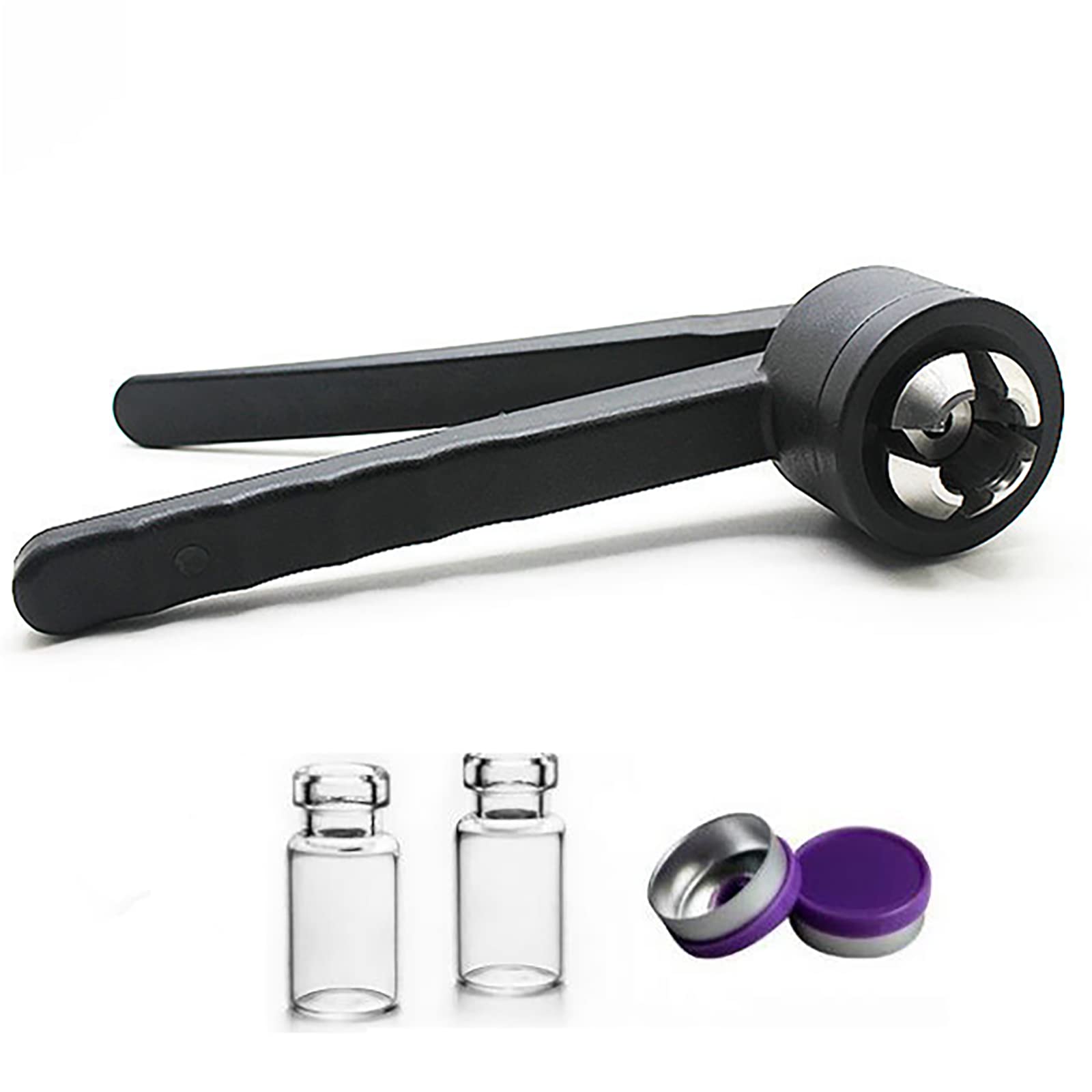 Vial Crimper Overload Protection Buffer Function Manual Sealer 13mm ...