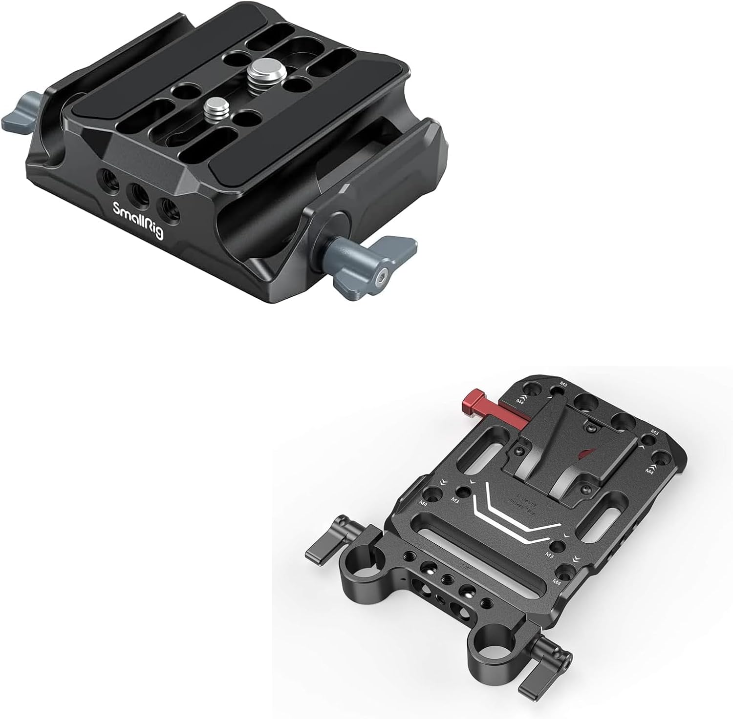 Amazon.com: SMALLRIG Universal LWS Baseplate + SmallRig Battery Plate V ...