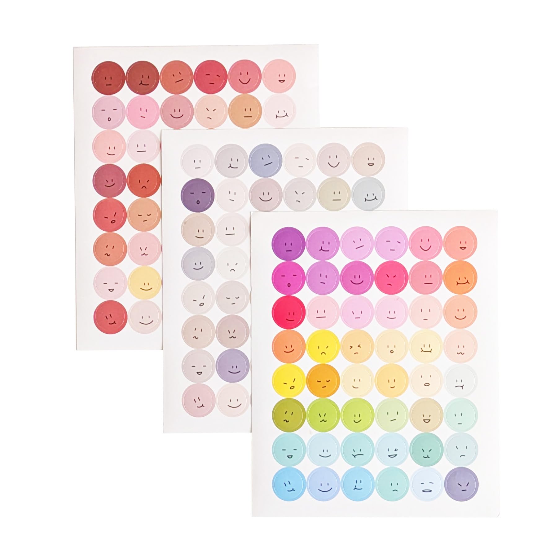 Amazon.com: 432PCS Emotion Stickers 9 Sheets Emoticon Stickers ...