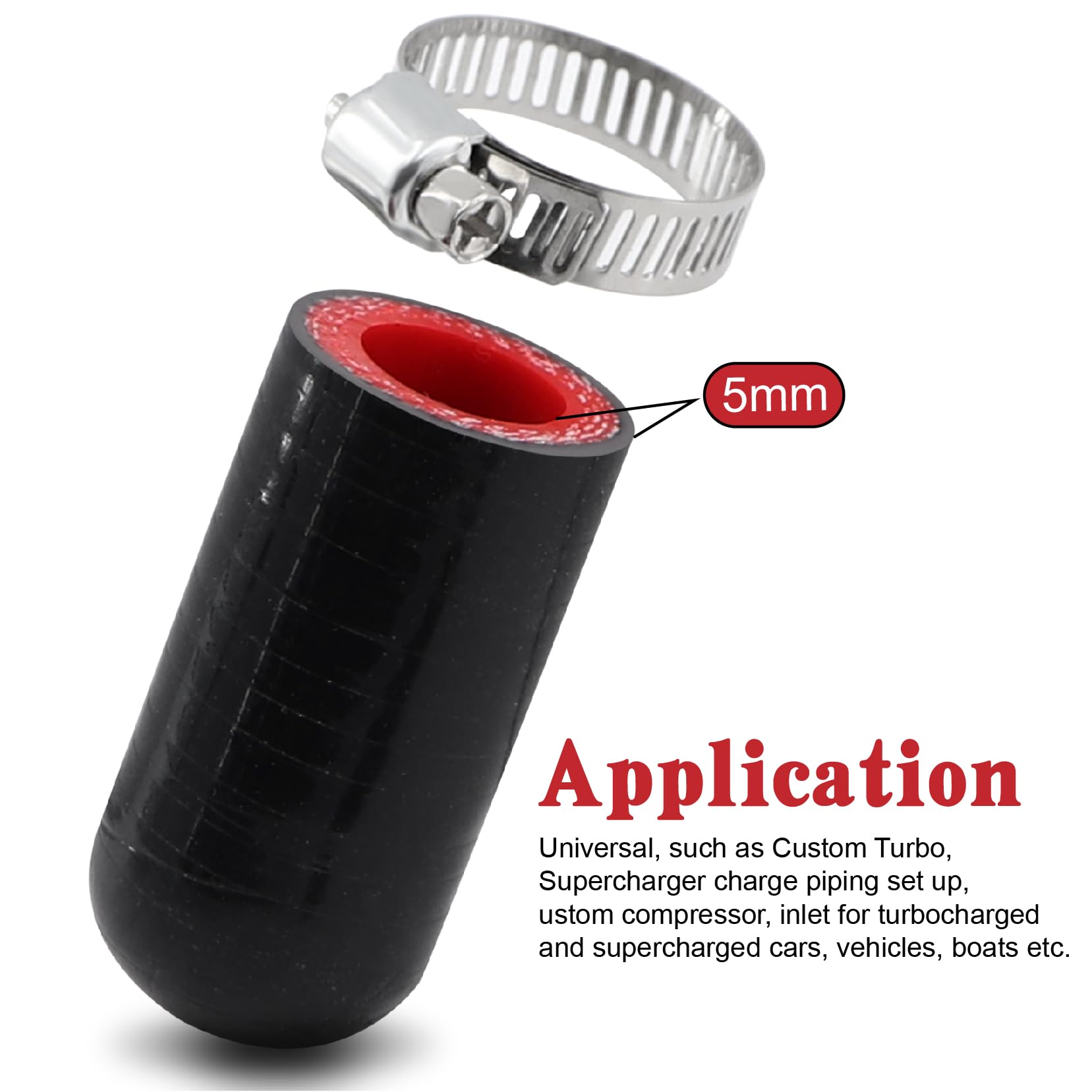 Snapklik.com : Taukealugs 5/8-inch(16mm) High Temperature 3-ply ...