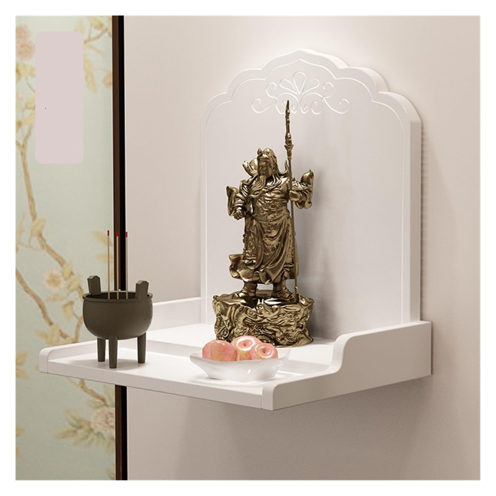 Amazon.com: HEXEH Buddha Altar Shelf Shrine Buddha Shrine Wall Hanging ...