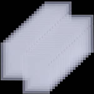 Amazon.com : 70 Pcs Plastic Clear Document Folders - L-Type Folders ...