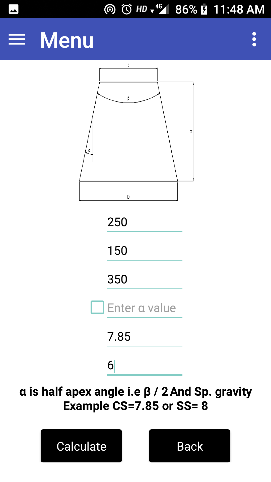 Cone layout - App on Amazon Appstore