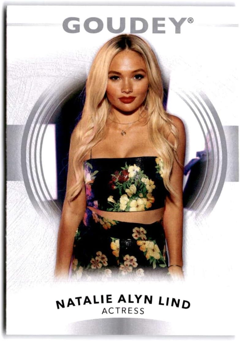 Amazon.com: 2022 Upper Deck Goodwin Champions Goudey #G46 Natalie Alyn ...