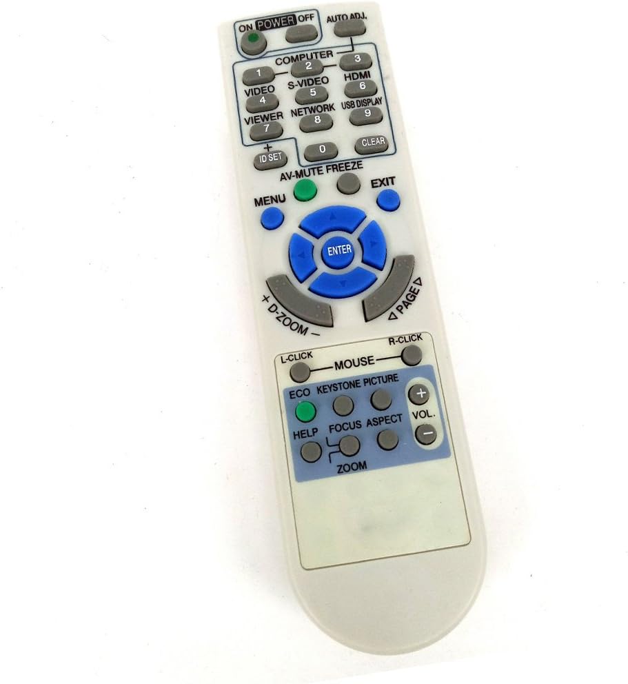 Amazon.com: Replacement Projector Remote Control for NEC LT380 LT375 ...