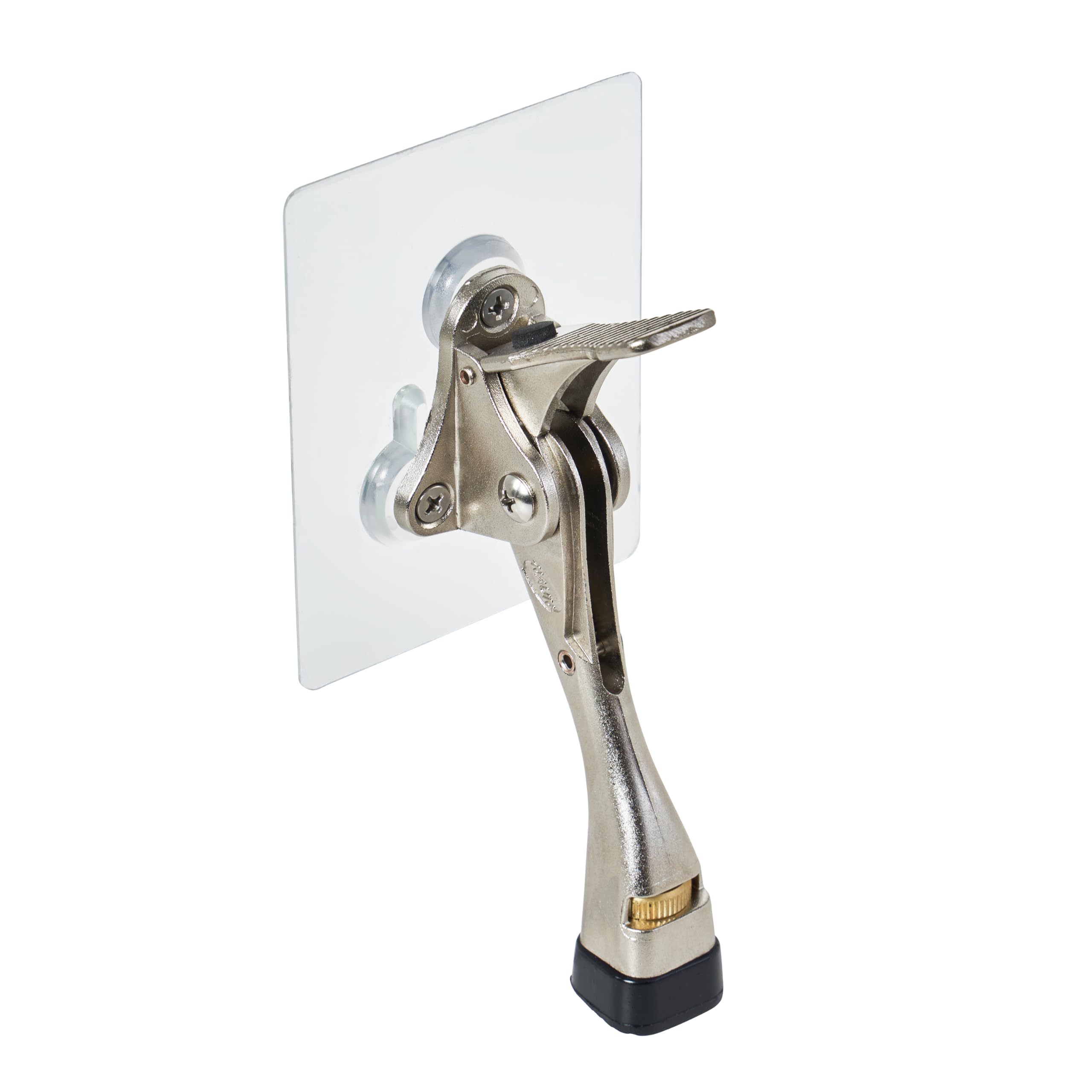 Snapklik.com : HOME&I Adhesive Kick Down Door Stopper,No Drilling Large ...