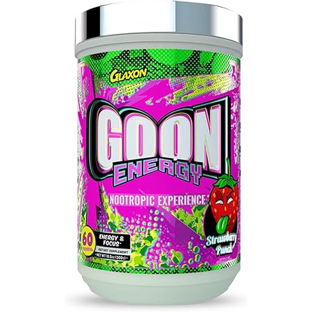 Amazon.com: Glaxon Goon Energy - Nootropic and Focus Supplement, 60 ...