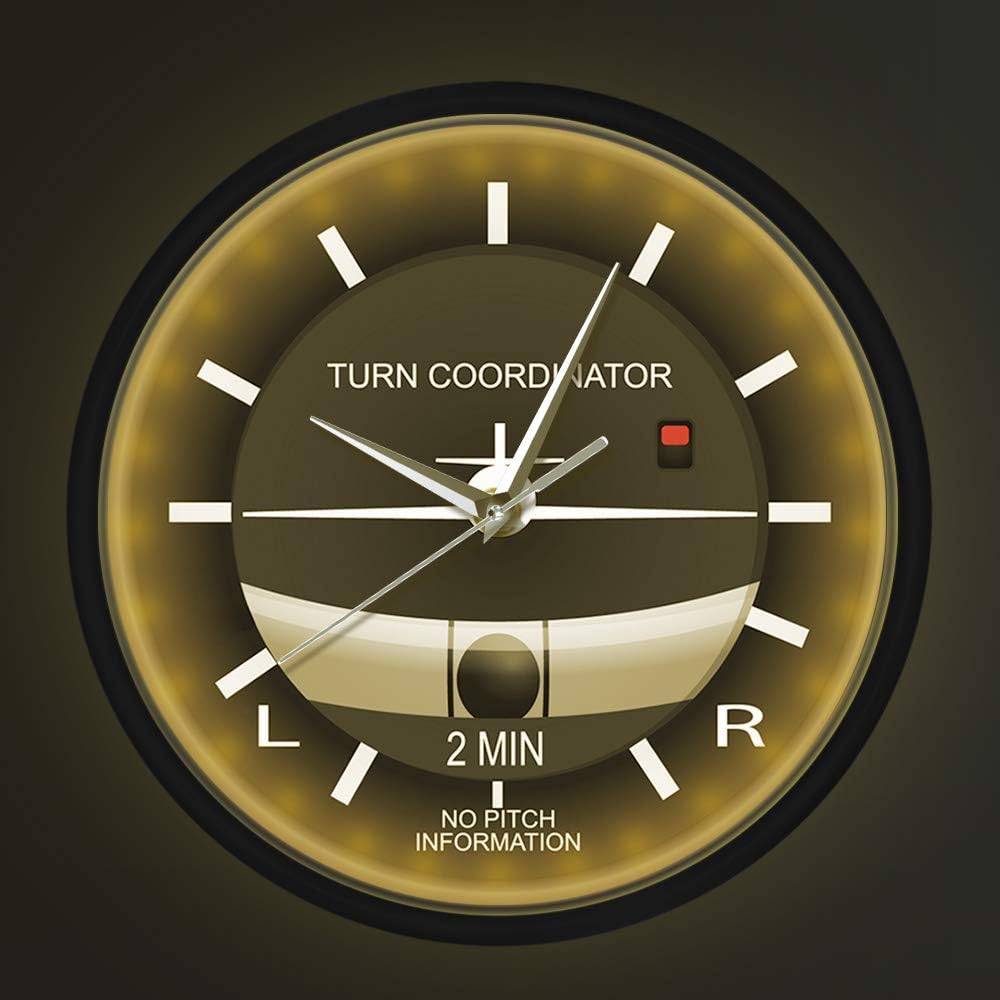 Amazon.com: Geek Alerts Aviation Classic Silent Non Ticking Voice ...