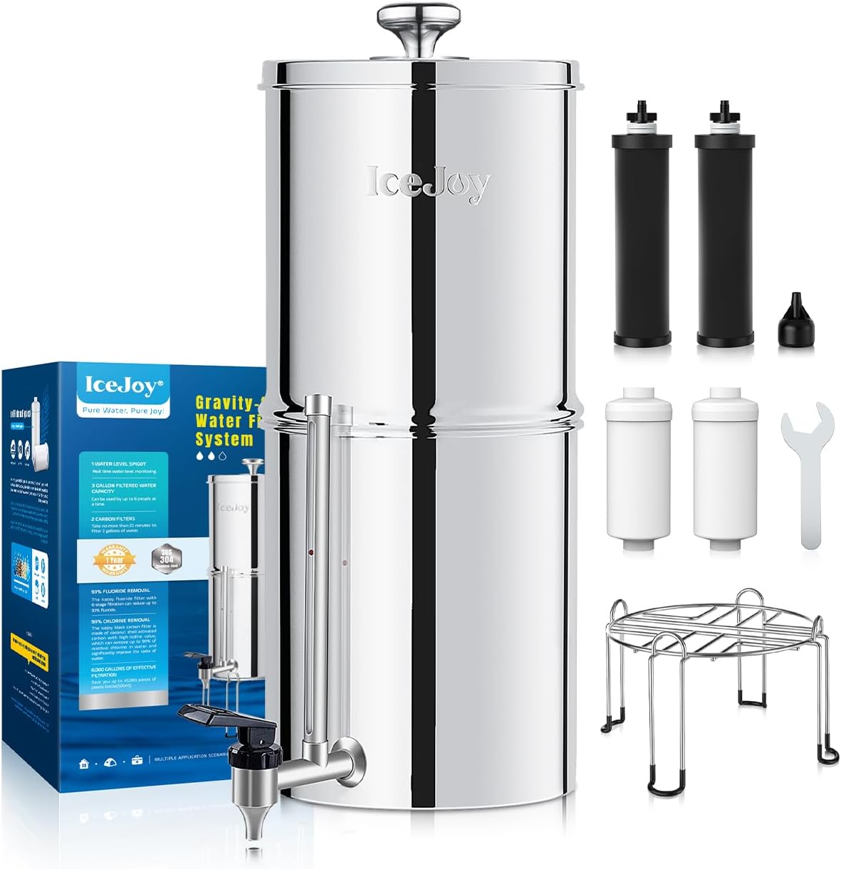 Amazon.com: Waterdrop Gravity-fed Water Filter System, Reduces Lead and ...