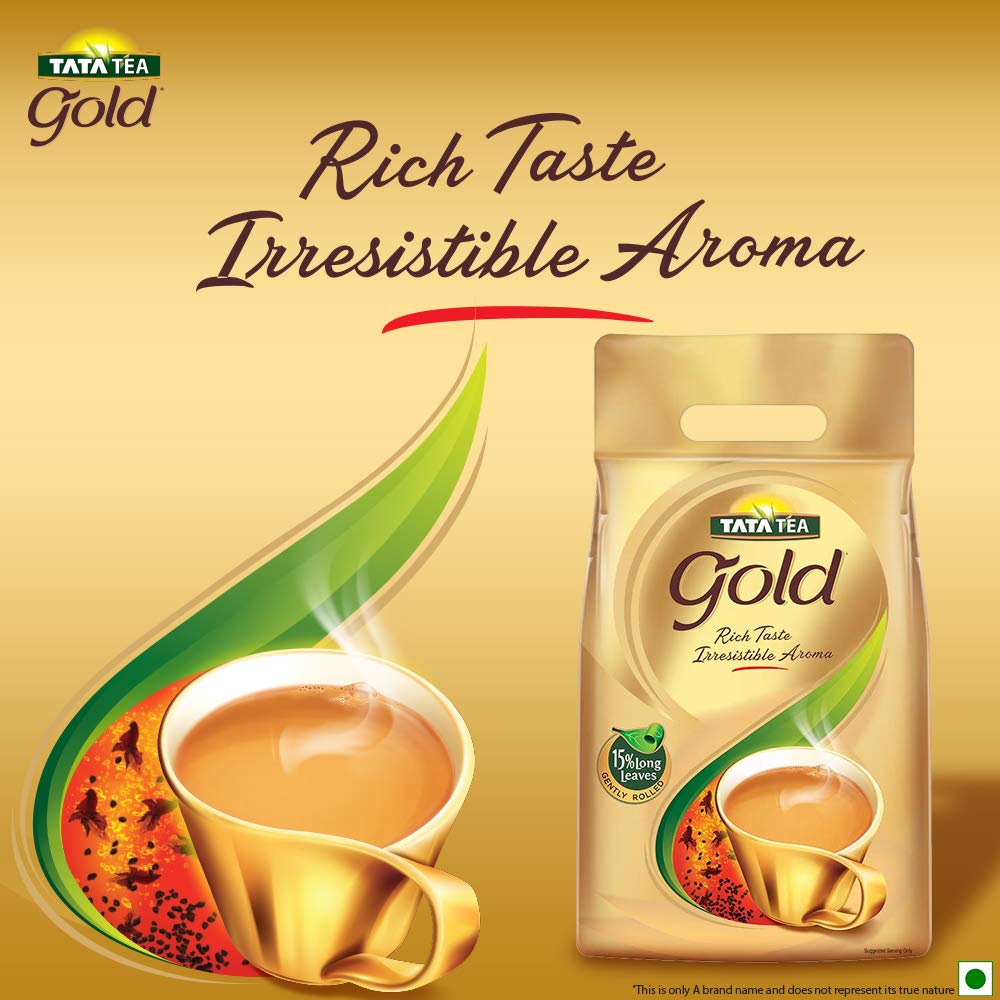 Buy Tata Tea Gold | Assam teas with Gently Rolled Aromatic Long Leaves ...