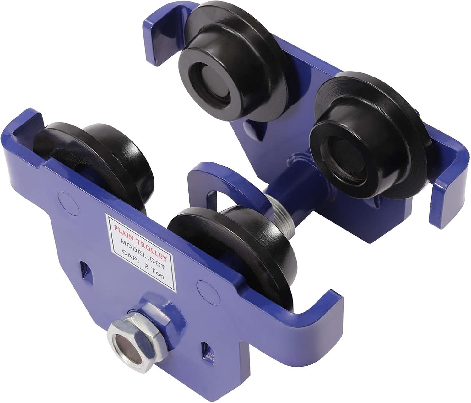 Amazon.com: Heavy Duty Manual 4400LBS Capacity Plain 2 Ton Push Track ...