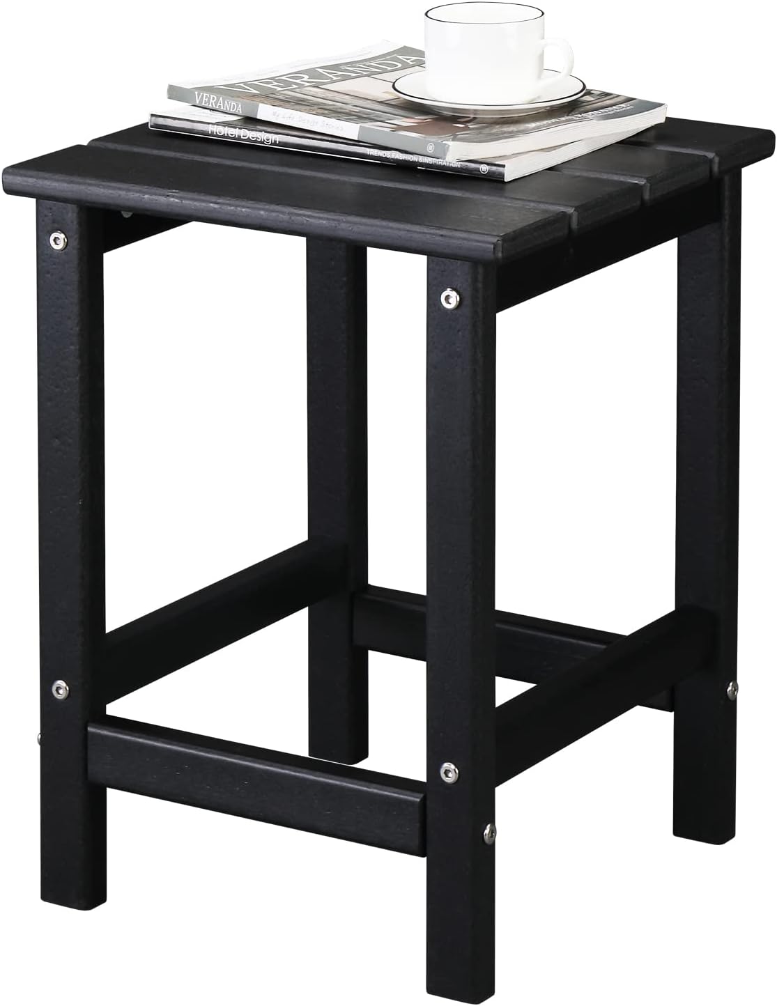 Amazon.com: Pinikuyiro Outdoor Patio Side Table, Pool Composite Patio ...