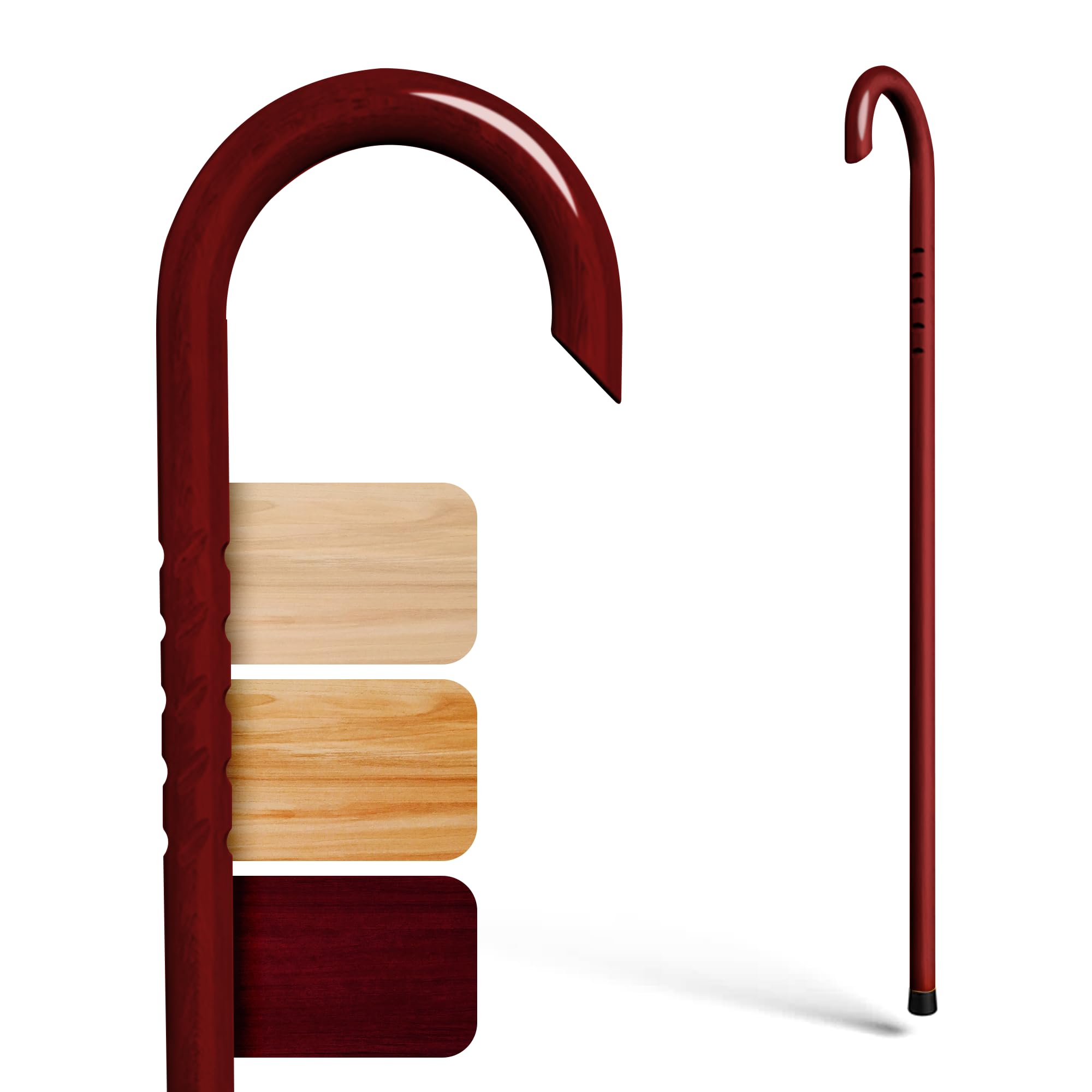 Amazon.com: Cane Masters Handmade Wooden Walking Canes for Men and ...