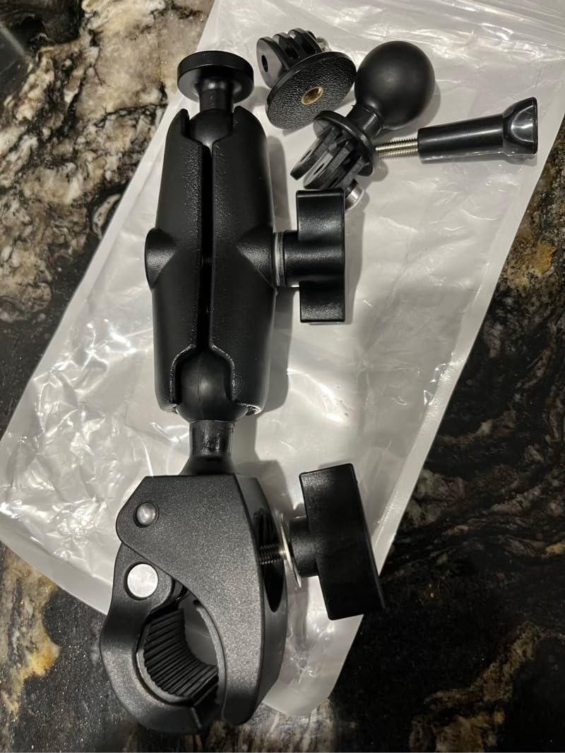 Higatful Handlebar Clamp Motorbike Mount for Insta360 One X3, X2, X, R ...