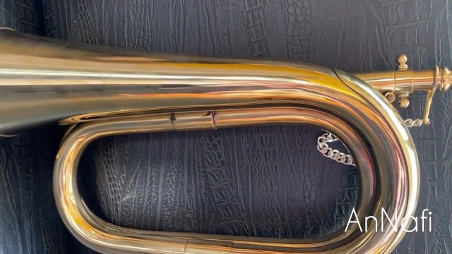 Snapklik.com : Solid Copper & Brass Bugle US Military Cavalry Horn ...