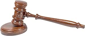 Amazon.com: Rosewood Judge's Gavel - 11" High Quality Rosewood Auction ...