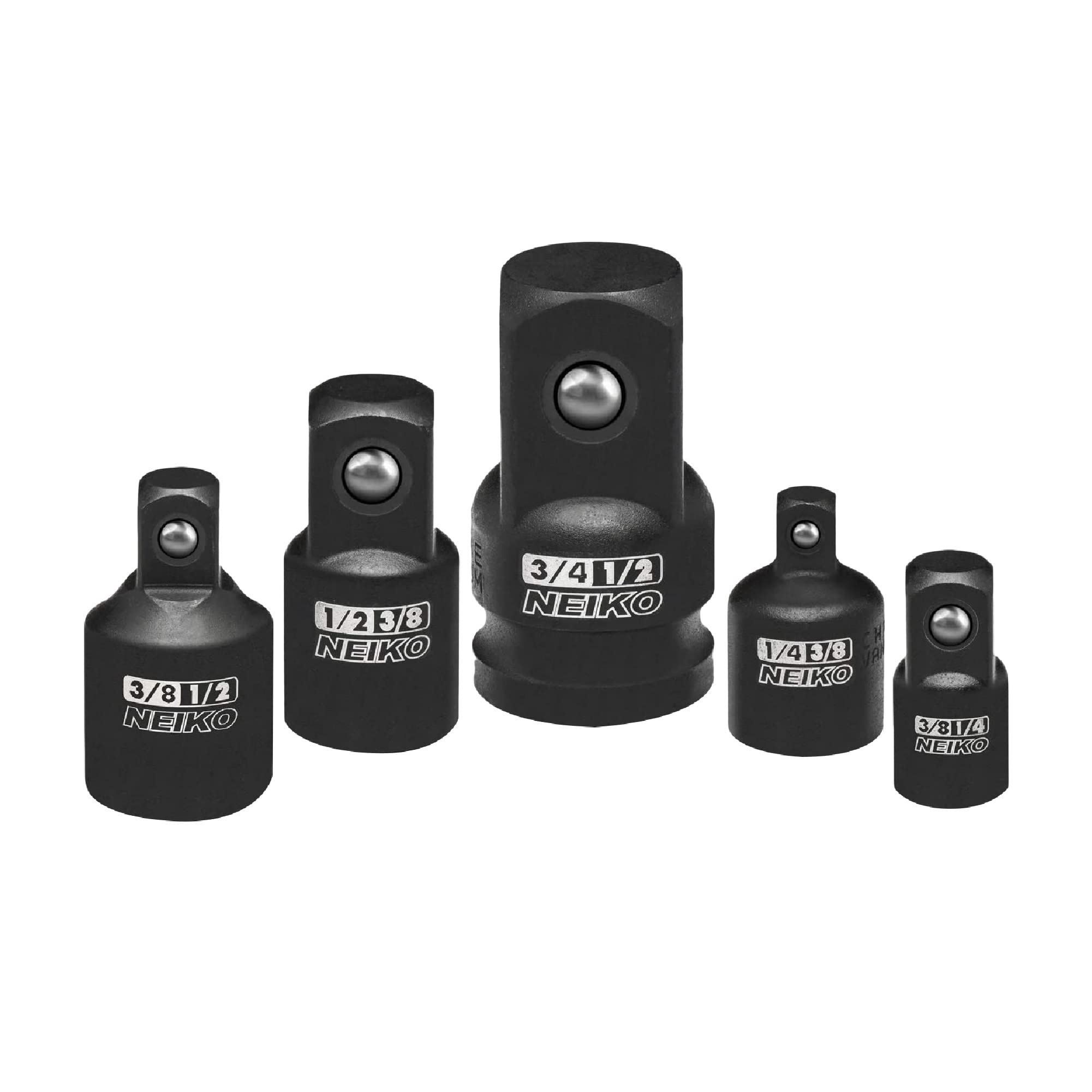 Buy NEIKO 30249A 5 Piece Impact Socket Adapter Set Standard SAE Socket