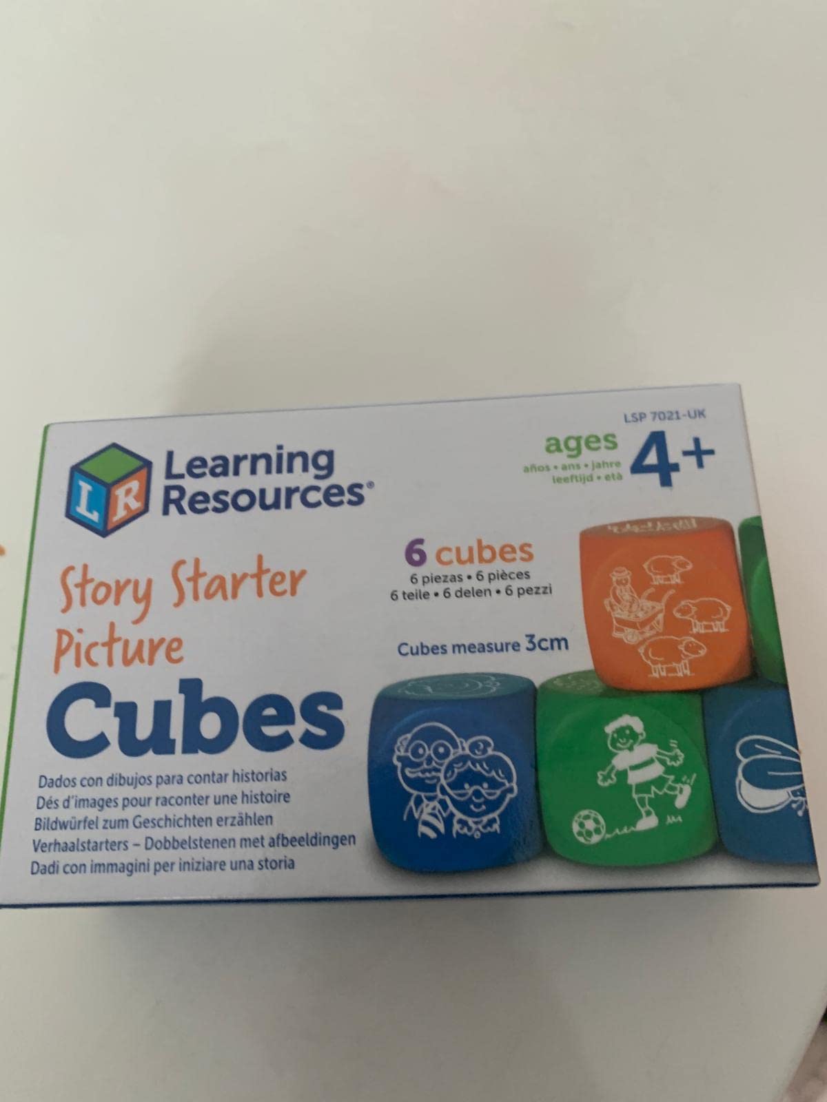 Learning Resources Story Starter Picture Cubes, Story Dice Cubes Toys ...