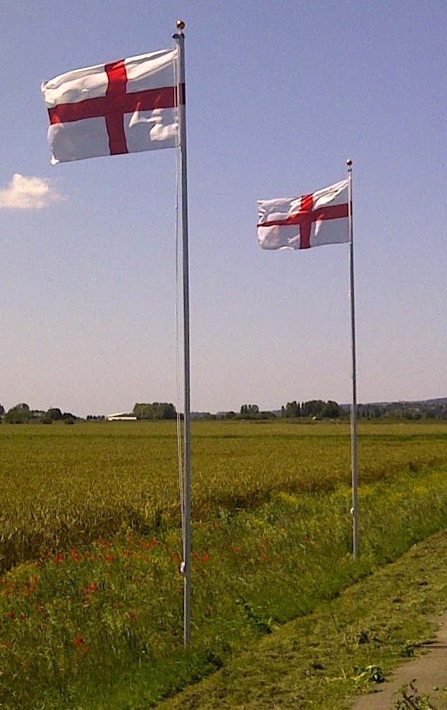 20ft Flagpole Aluminium with England Flag : Amazon.co.uk: Garden