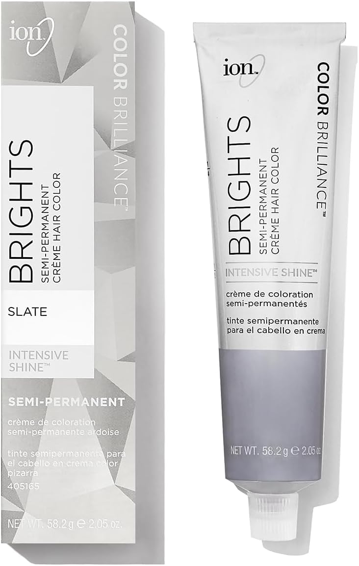 Amazon.com : Ion Slate Semi Permanent Hair Color Slate : Beauty ...