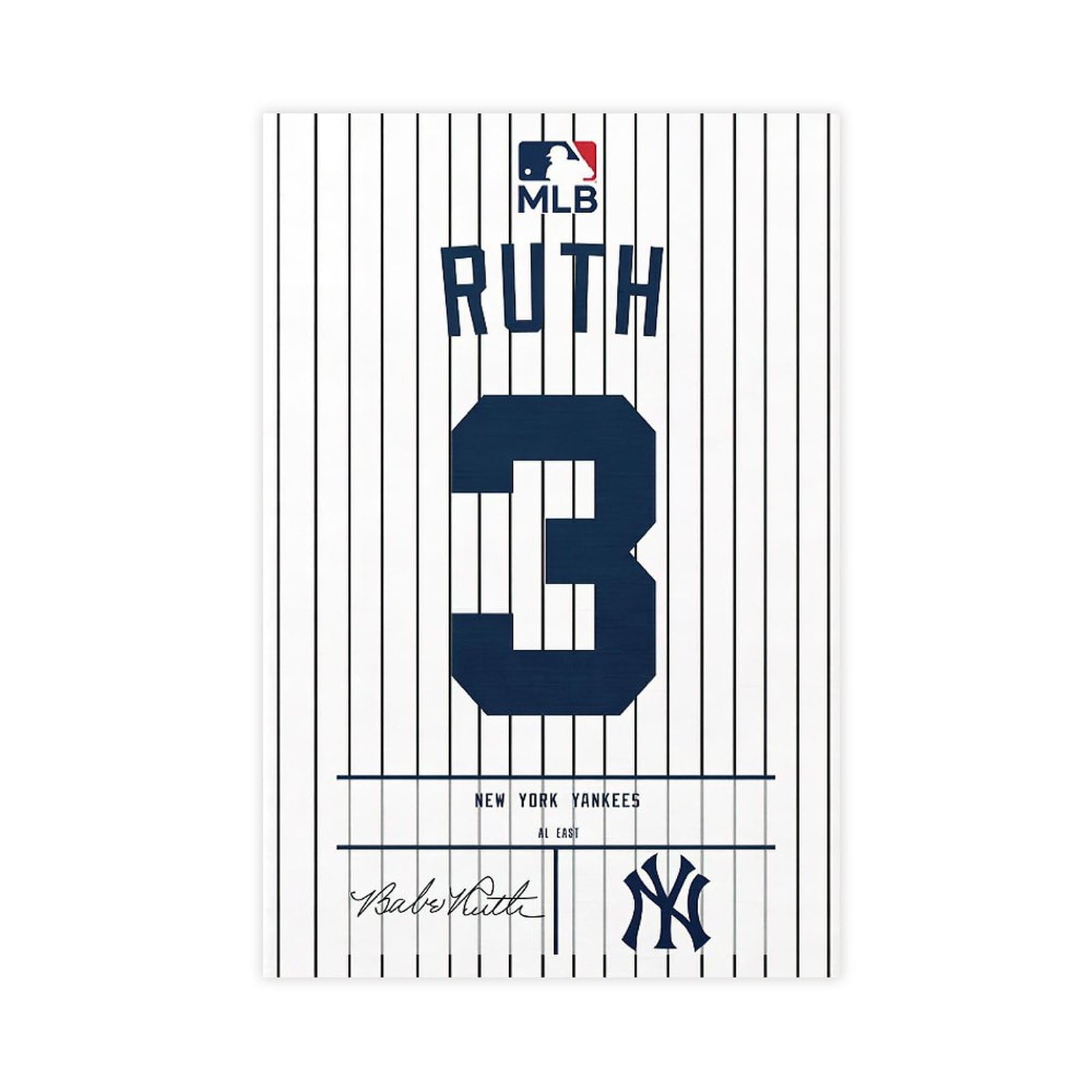 Babe Ruth Wallpaper Amazon.com: Babe Ruth Brooklyn Dodgers Poster Art