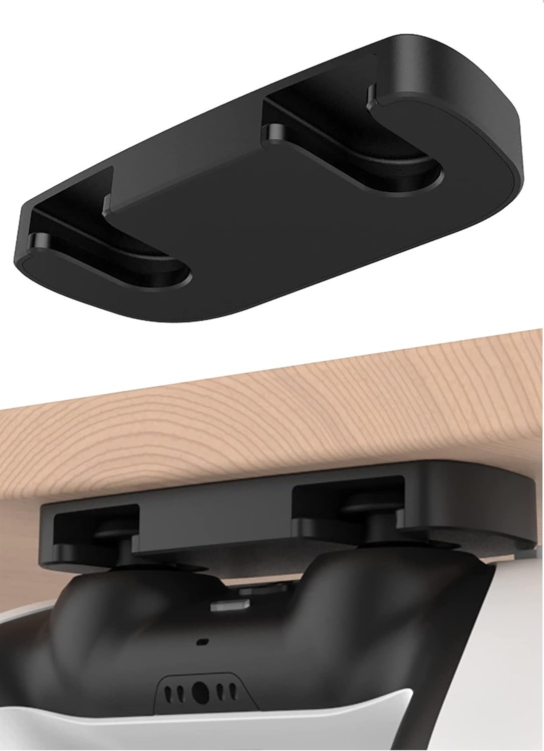 Amazon.com: ZXJXZ PS5 Under Table Mount Shelf Organizer Wall Mount ...