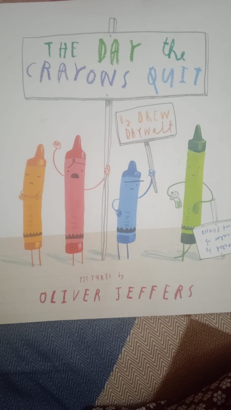 The Day The Crayons Quit : Daywalt, Drew, Jeffers, Oliver: Amazon.in: Books