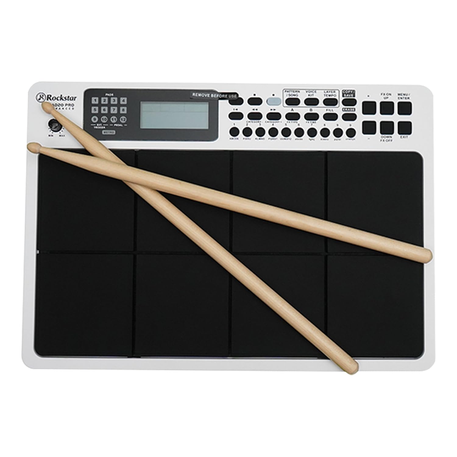 Rockstar PAD 20 Pro Advanced Octapad — Electronic Drum Multi Pad ...